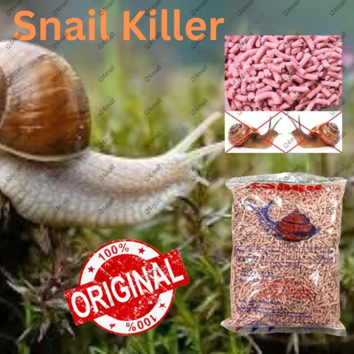 500G Snail Killer Esaro Snail Chemical Poison Killer Molluscicide Pellets Racun Siput | Lazada
