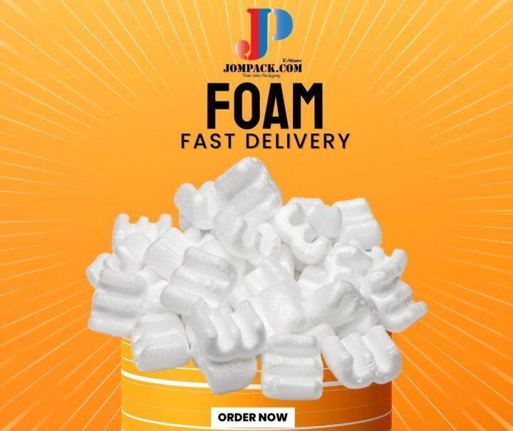 JOMPACK Fruit Foam Net Peanut Foam 30gram m-shaped Packing Packaging ...