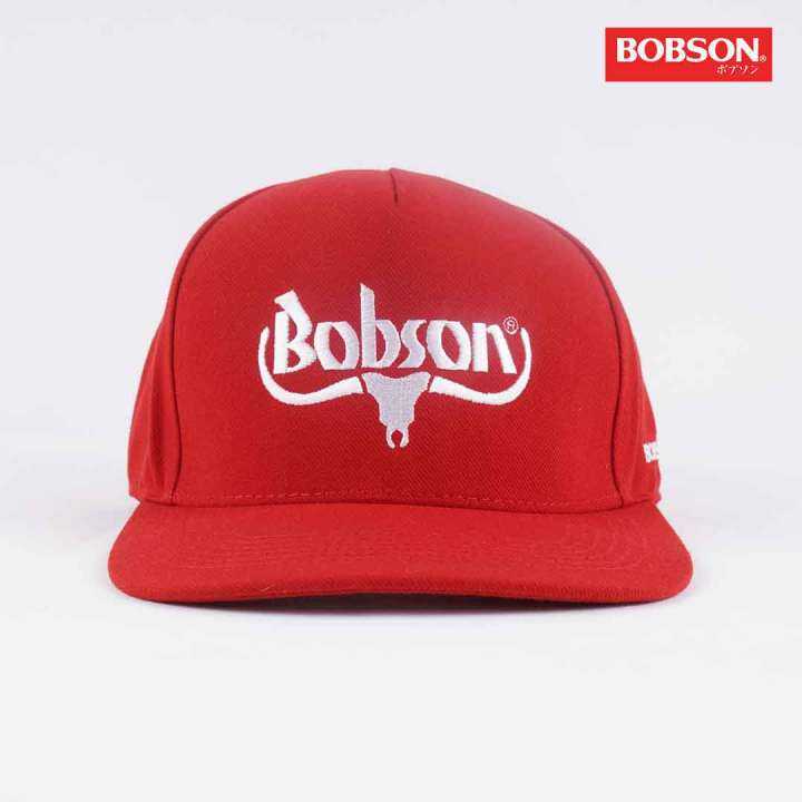 Bobson Men's Basic Snapback Cap 80571 (Red) | Lazada PH