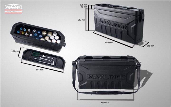 กล่องใส่ของอเนกประสงค์ MAXBOX SIDE BOX (ใส่กับรถกระบะได้ทุกรุ่นทุกยี่ห้อ) TOYOTA, FORD, NISSAN ...