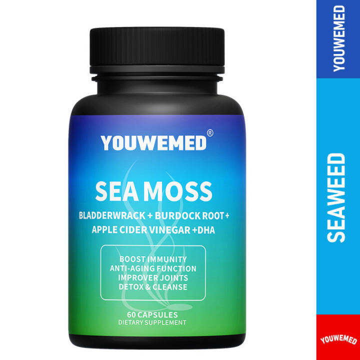 Seaweed Capsules |Fucoxanthin Extract Supplement | Immune System, Gut ...