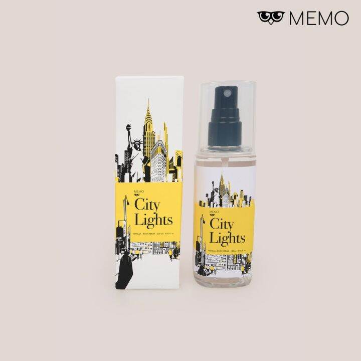 Memo City Lights Sweet Fruity Floral Scent Body Spray - Perfume For ...