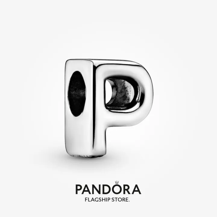 2022 Original New Pandoras Letter P Alphabet Charm | Lazada PH