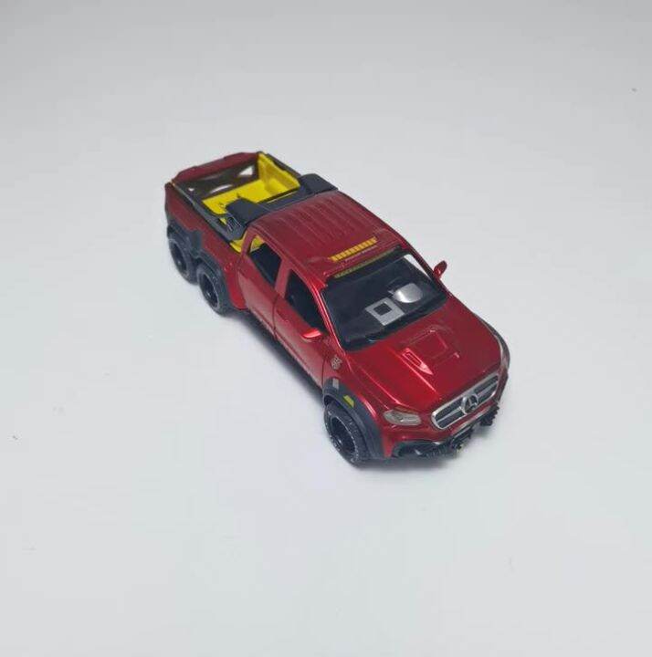 Bulk Ben X รถกระบะรถออฟโรดโมเดลของเล่น Chi จำลองโลหะผสมกลับไปที่อุปกรณ์ ...