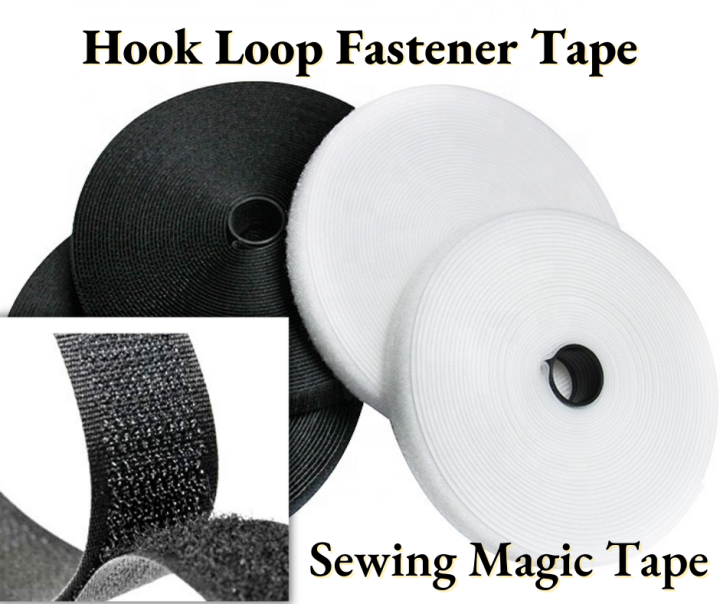 Adhesive Hook & Loop Fastener / Sewing Magic Tape Strong Adhesive ...