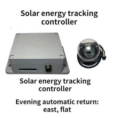 Solar Tracker Sun Tracking System Single And Double Axis Tracking Controller Automatically ...