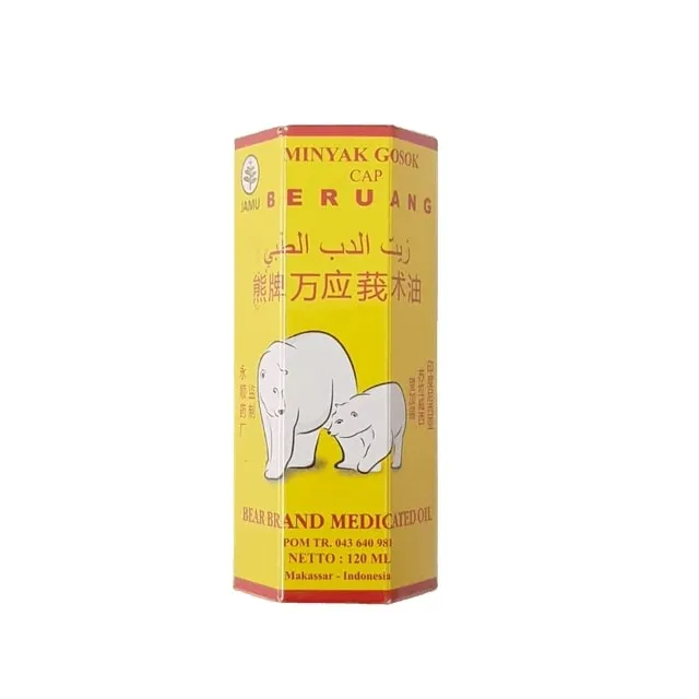 Minyak Gosok Cap Beruang Bear Brand medicated oil 120 ml | Lazada Indonesia