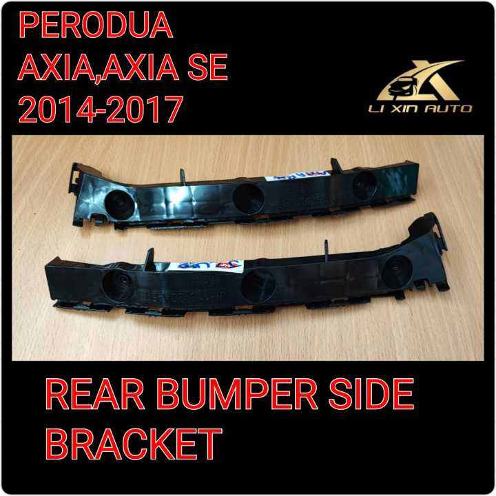 PERODUA AXIA,AXIA SE 2014-2017 REAR BUMPER SIDE BRACKET ( BEAKANG ...