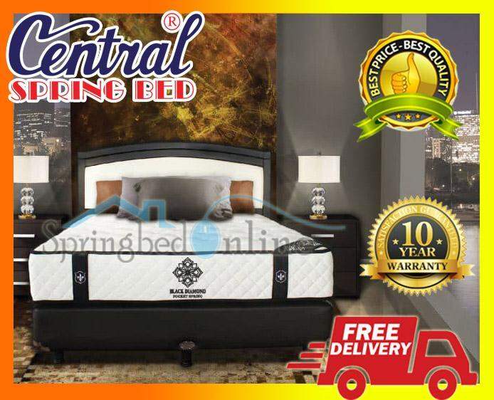 Central kasur Springbed Black Diamond uk. 90 x 200 HB SABRINA | Lazada ...