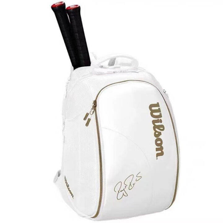 Wilson Federer signature tennis bag badminton bag backpack ...