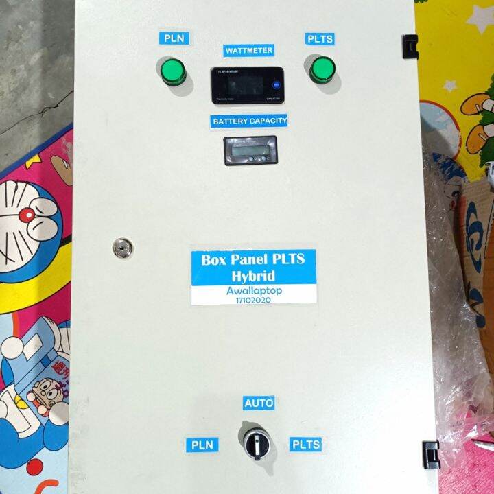 box panel plts solar panel surya otomatis LVD ATS 3000W PSW | Lazada ...