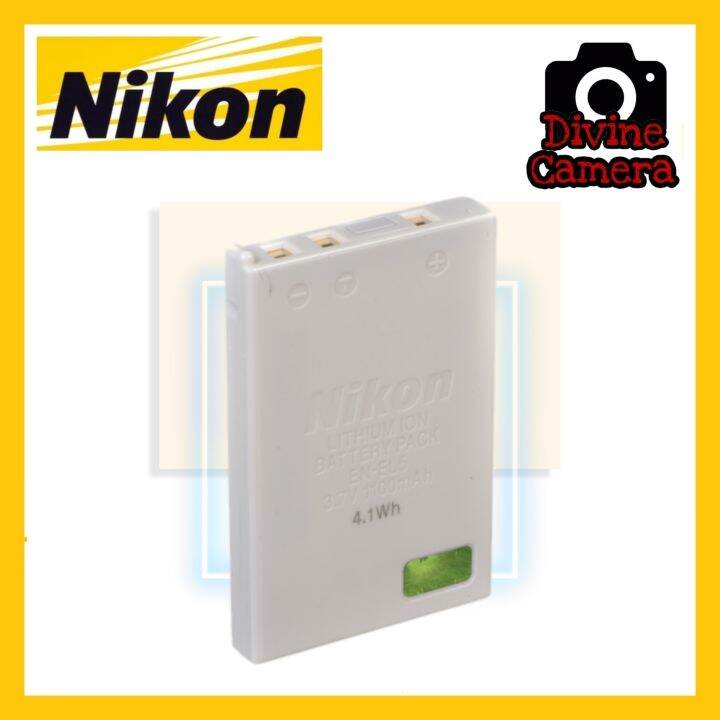 Nikon EN-EL5 Lithium-Ion Battery (3.7v 1100mAh) EL5 | Lazada