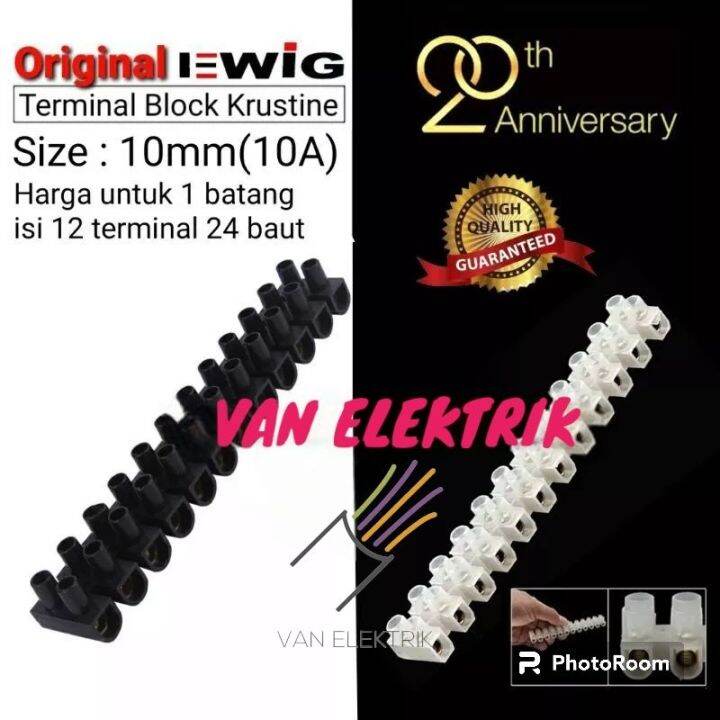 Terminal Krustin EWIG 10mm 10A. | Lazada Indonesia