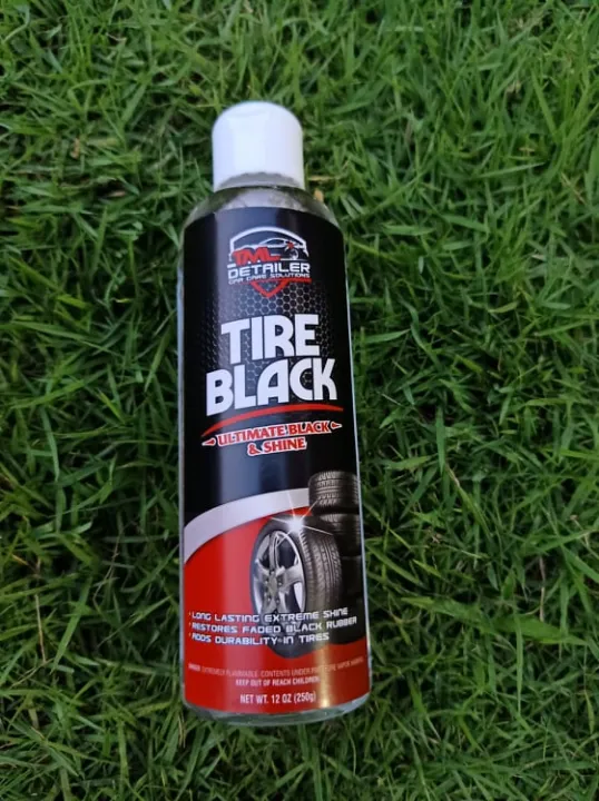 TML DETAILER Tire Cream Matte Finish 250ml | Tire black | Lazada PH