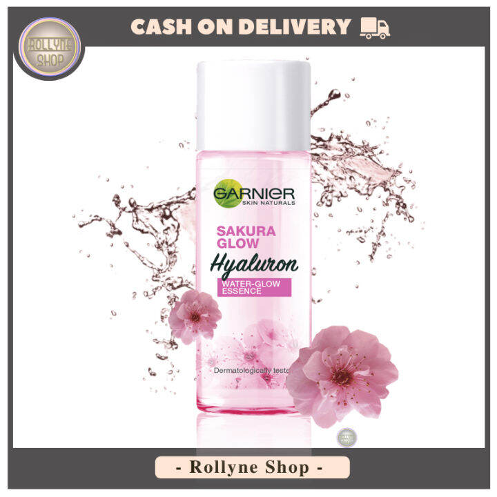 Garnier Sakura Glow Hyaluron Water - Glow Essence By Rollyne Shop ...