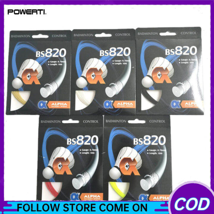 PowerTi BS820 Training Badminton String Badminton Racket String ...