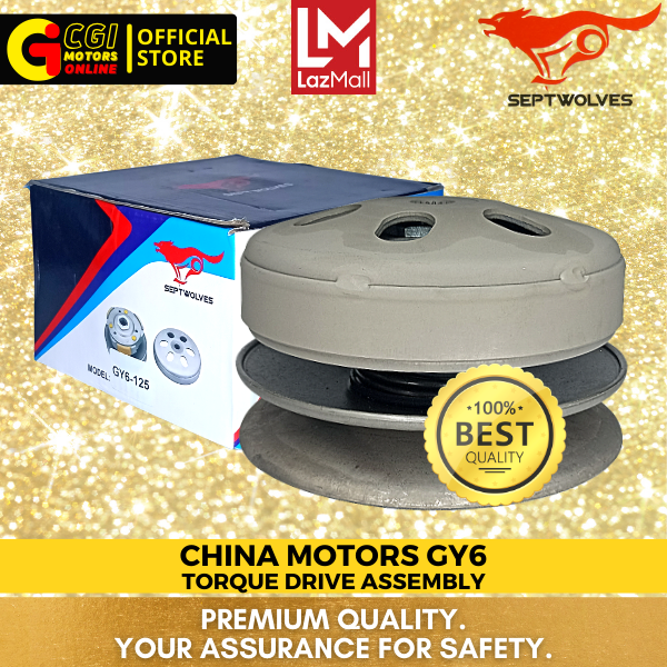 SEPTWOLVES Torque Drive Assembly for China Motors GY6 125 | Lazada PH