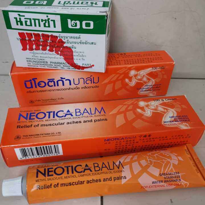 Siam Neotica Balm Pain Relief Neotica Analgesic Balm Cream Thailand ...