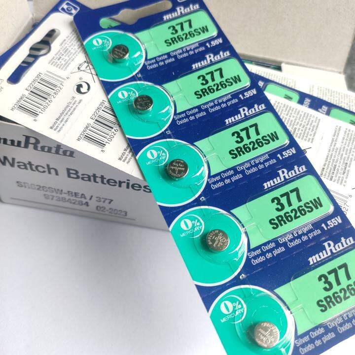 BATERAI SONY MURATA SR626SW SR626 SR 626 SW 377 BATTERY BATERAI ...