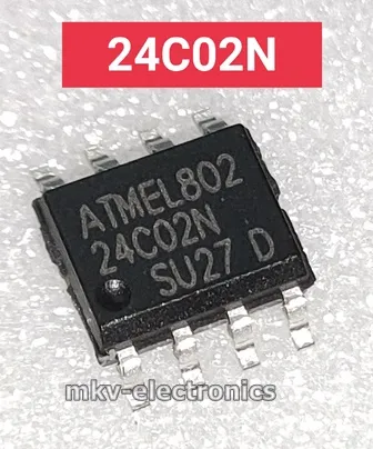 (2ตัว) 24C02N , SOP-8 , EEPROM IC | Lazada.co.th
