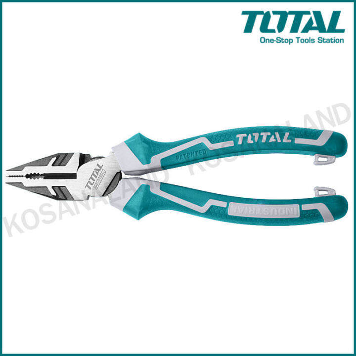 Total คีมปากจิ้งจก ขนาด 8 นิ้ว รุ่น THT210806 ( Combination Plier ) | Lazada.co.th
