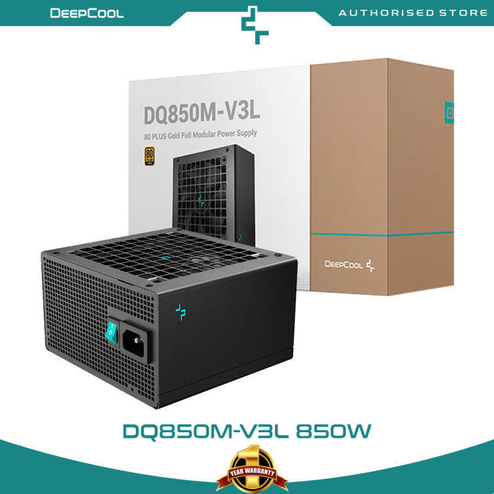 DEEPCOOL DQ850M-V3L 850W 80 Plus Gold Fully Modular Power Supply/PSU ...