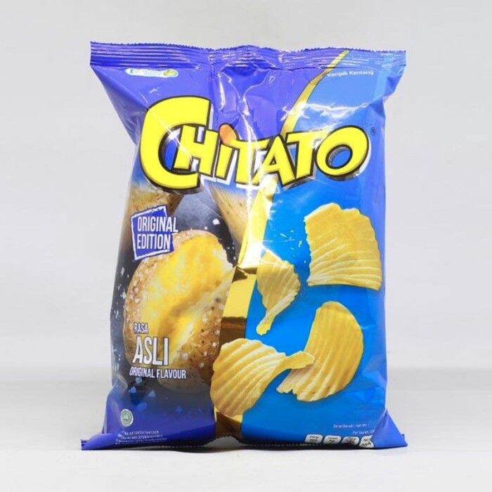 CHITATO POTATO CHIPS RASA ASLI 75 GR PACK 1 PCS SURABAYA | Lazada Indonesia