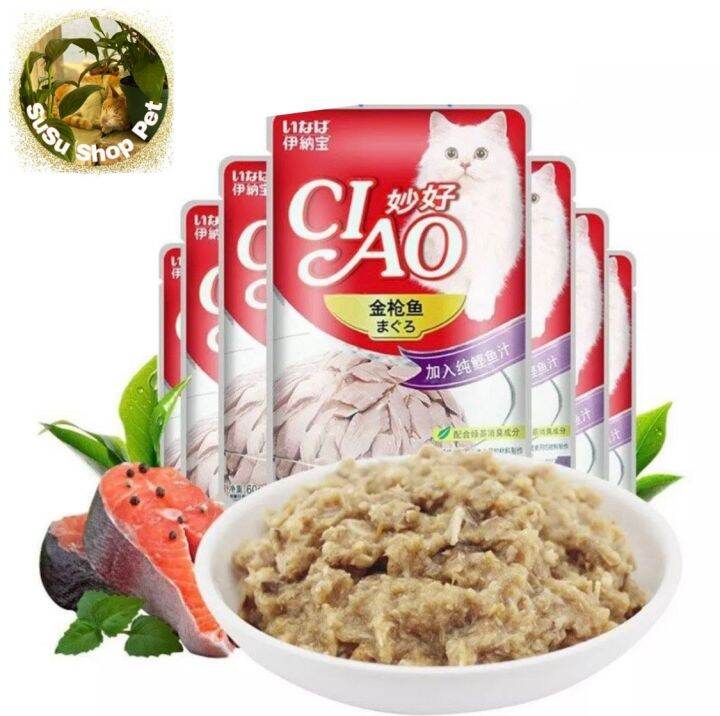 PATE CIAO cho mèo gói 60g | Lazada.vn