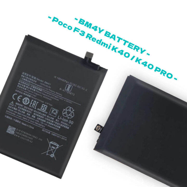 BM4Y Battery For Xiaomi Poco F3 Redmi K40 / K40 Pro | Lazada PH