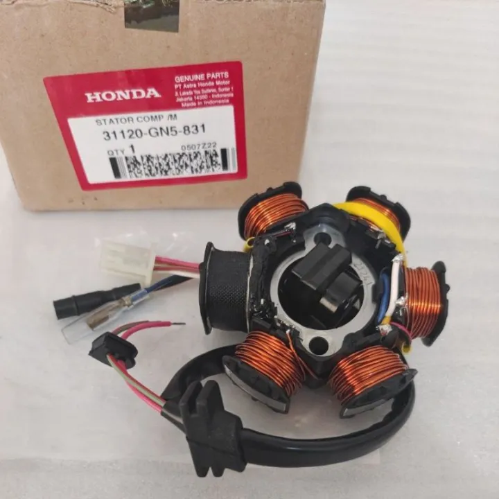 Spool spul spol komplit stator comp Honda Astrea Grand double stater ...