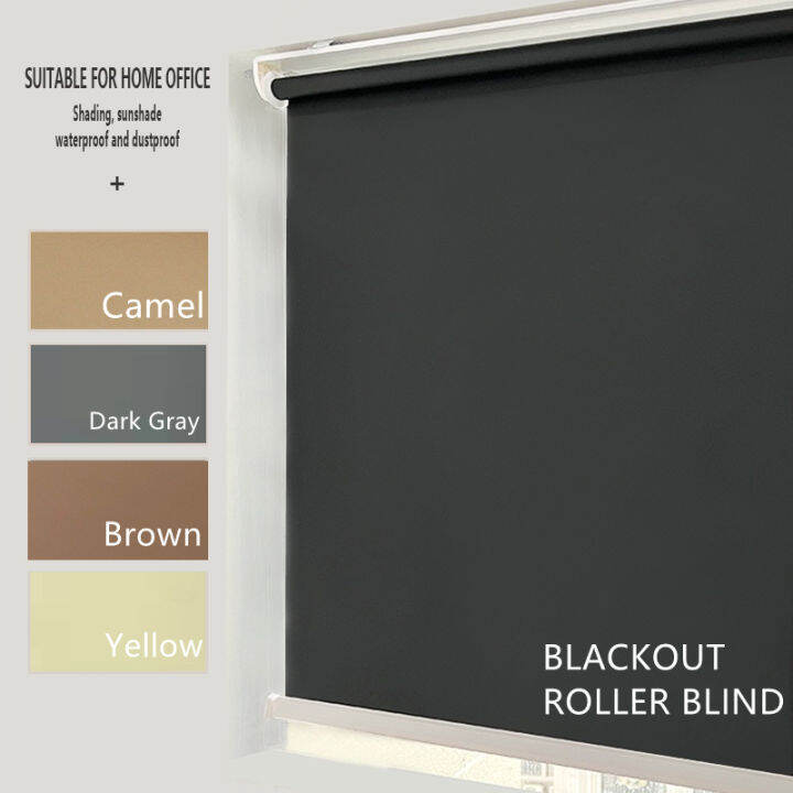 Blackout Roller Blinds for Window Korean Roller Blinds for Home 60x200 ...