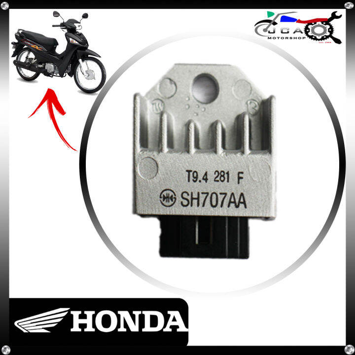 ORIGINAL HONDA REGULATOR RECTIFIER FOR WAVE ALPHA 100, WAVE 100, WAVE ...