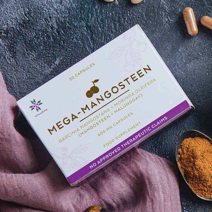 VPharma Mega-Mangosteen+Moringa Food Supplement 30 Capsule | Lazada PH