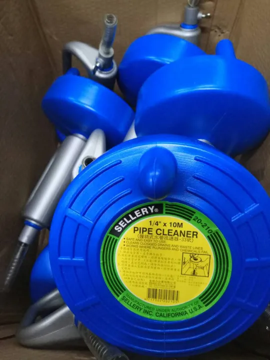 Pembersih Pipa Mampet 10 Meter - Drain Cleaner 10 M - Kawat Untuk Membersihkan Pipa Air Mampet ...