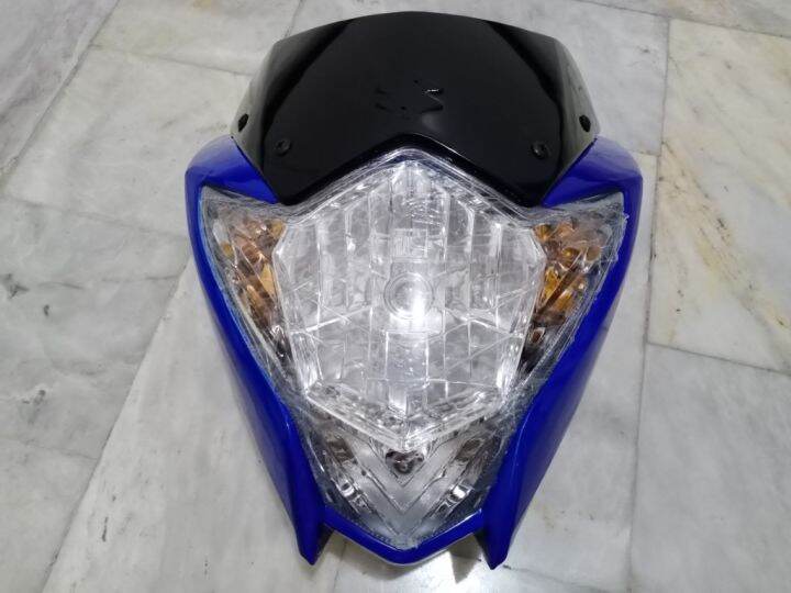 Suzuki Raider 150R New Breed Blue Headlight Assy | Lazada PH