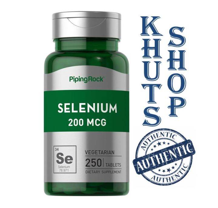250 tablets, Selenium 200 mcg, Piping Rock | Lazada PH
