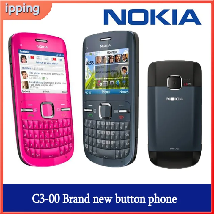 NOKIA C3-00 GSM 2GFeature Phones Key Phones Cheap Phones | Lazada PH
