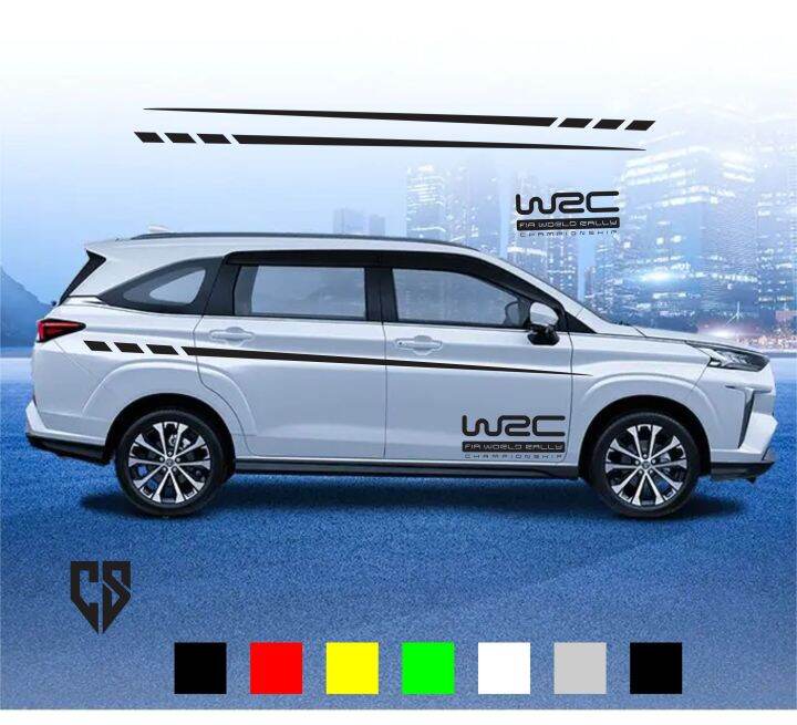 sticker mobil custom cocok untuk semua jenis mobil\\sticker body mobil ...