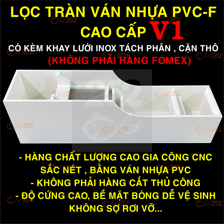 LỌC ĐẦU TÀU NHỰA PVCF CÓ LƯỚI INOX - V1 - Lọc Bể Cá | Lazada.vn