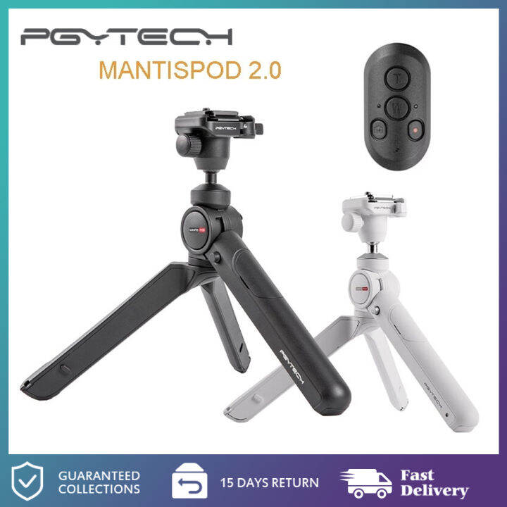PGYTECH Mantispod 2.0 Vlogging Tripod Flexible Tripod Panoramic Ball ...