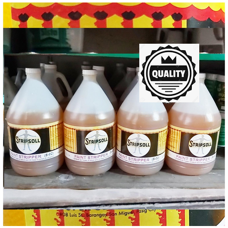 Stripsoll Paint Stripper/Remover Gallon Size 4 Liters Stripsol | Lazada PH
