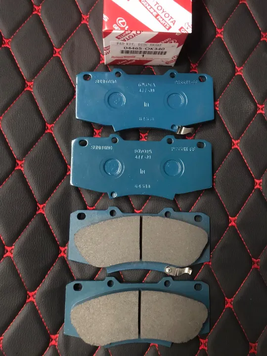 Brake Pad Front Axle 04465-0K340 04465-YZZQ5 Toyota Fortuner 2012-2015 ...