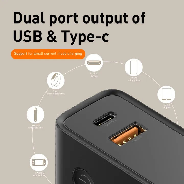 [Ready Stock] Baseus 10,000mAh Power Bank Energy Reactor 2 in 1 Charger ...