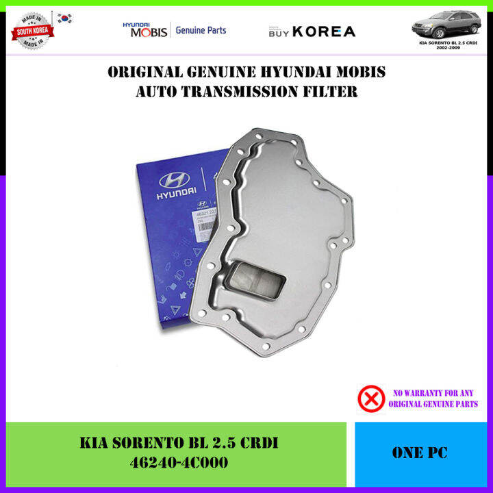 Kia Sorento BL 2.5 Genuine Hyundai Mobis Auto Filter (46240-4C000) | Lazada