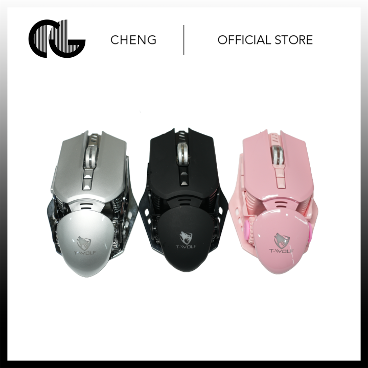 CG CHENG T-WOLF G530 RGB GAMING BACKLIT MOUSE | Lazada PH