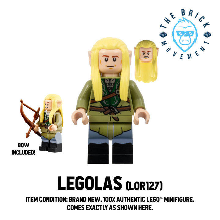 LEGO® LORD OF THE RINGS Legolas Minifigure | Lazada PH