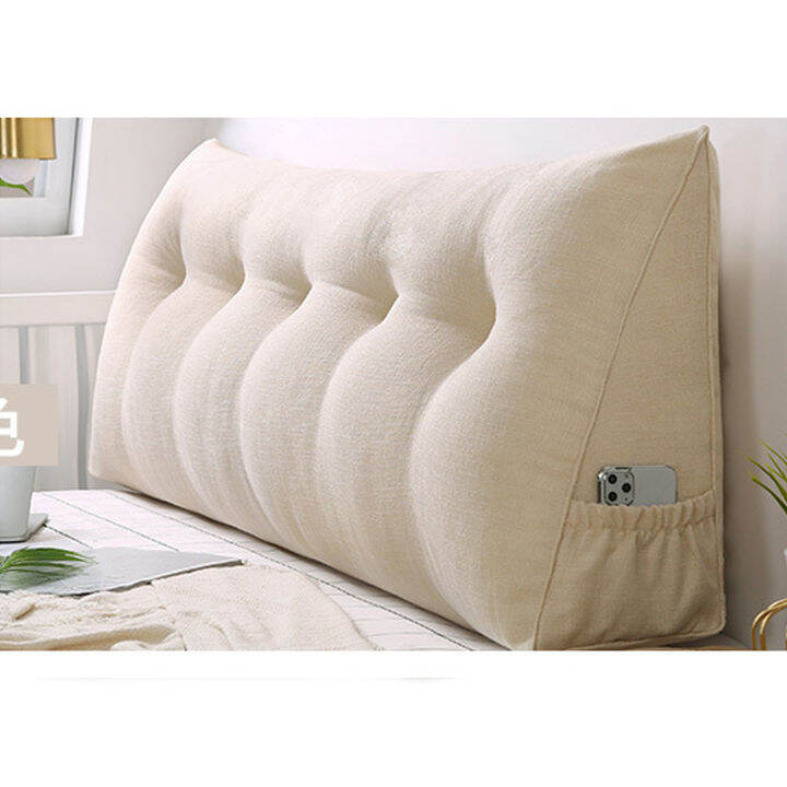 KRUZO FLICK Daybed Wedge Bolster Reading Pillow (BEIGE) | Lazada PH
