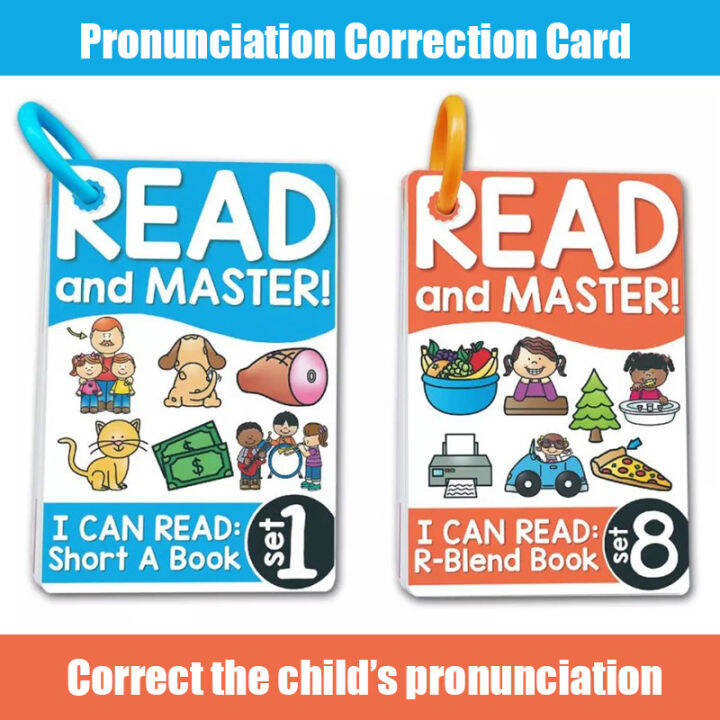 Read and Master Cards Roots English Phonics Cognitive Flash Cards Kids ...