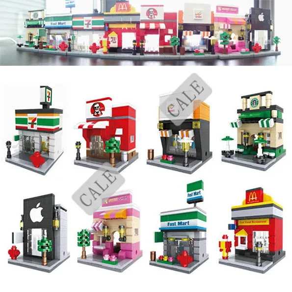 HSANHE Mini Street Building Blocks(190+PCS) | Lazada PH