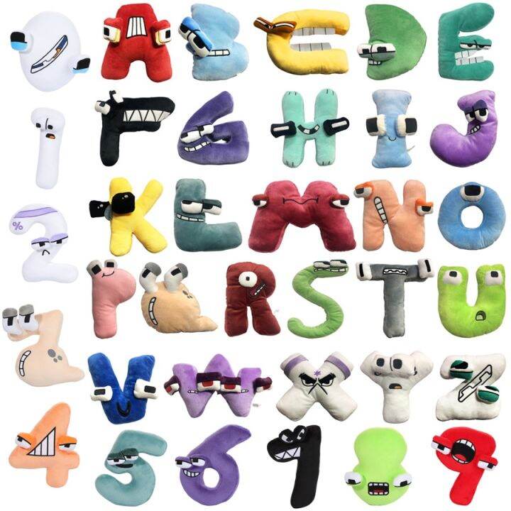 Alphabet Lore But are Plush Toy Stuffed Animal Plushie Doll Toys Gift for Kids Children ...